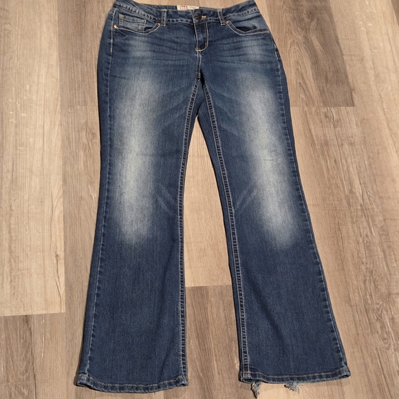 lei | Jeans | Lei Bridget Curvy Boot Western Cowgirl Medium Wash ...